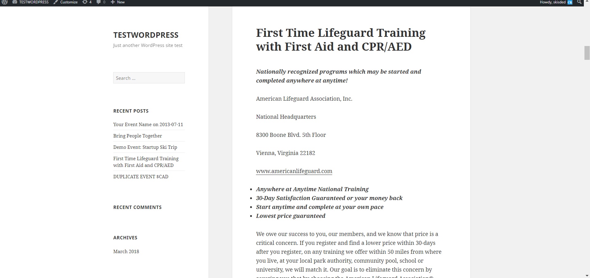 Ticketomatic Automatic Post Generator Plugin for WordPress by CodeRevolution